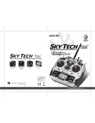 ACE RC sky tech TS6i+ Instruction Manual | Manualzz