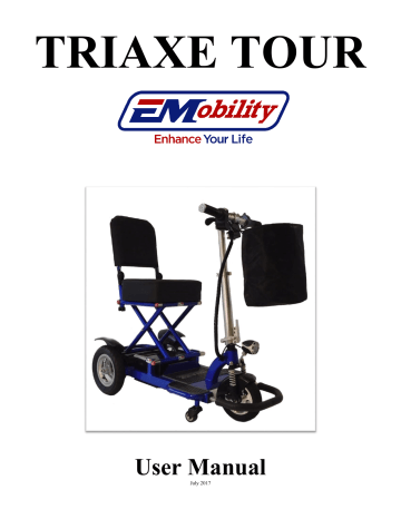 Enhance Mobility TRIAXE TOUR T3050 User Manual | Manualzz