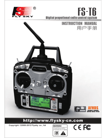 Fly Sky FS-T6 Instruction Manual | Manualzz
