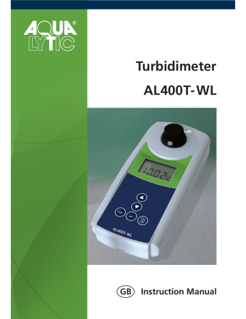 Aqualytic AL400T-WL Instruction Manual | Manualzz