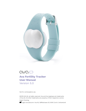 Ava Fertility User Manual | Manualzz