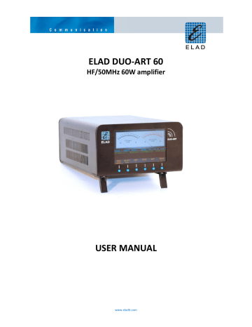 ELAD DUO-ART 60 User Manual | Manualzz