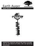 PREDATOR Item 57341 Gas Powered Earth Auger Owner's Manual | Manualzz