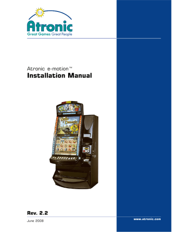 Atronic e-motion Installation Manual | Manualzz