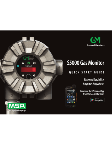 General Monitors S5000 Quick Start Manual | Manualzz
