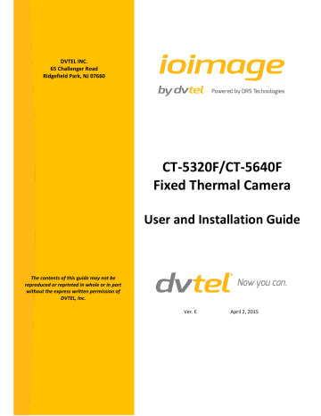 Figure 24: Ground Loop Isolator Installation. DVTEL ioimage CT-5640F ...