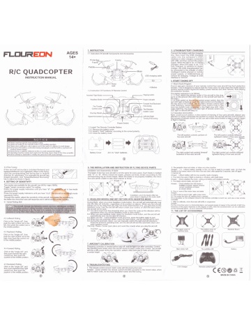 Floureon H101 Instruction Manual | Manualzz