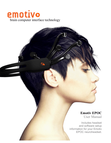 Emotiv EPOC User Manual | Manualzz