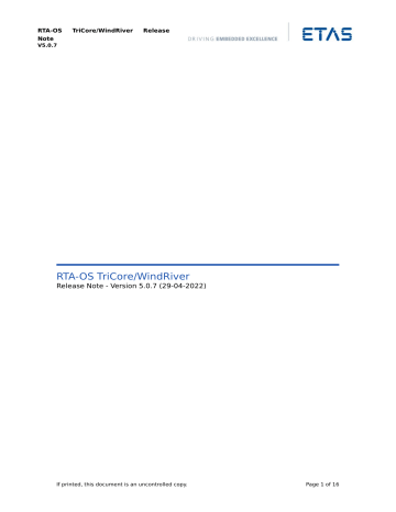 ETAS RTA-OS Guide | Manualzz