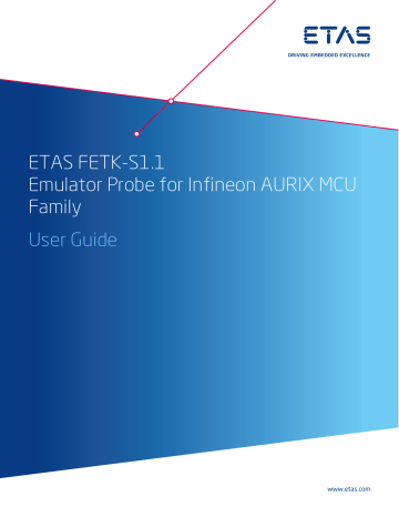 ETAS FETK-S1 User Guide | Manualzz