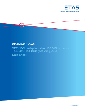 ETAS XETK Users Guide | Manualzz