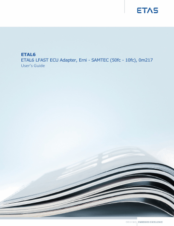 ETAS ETK-S21.0 User's guide | Manualzz