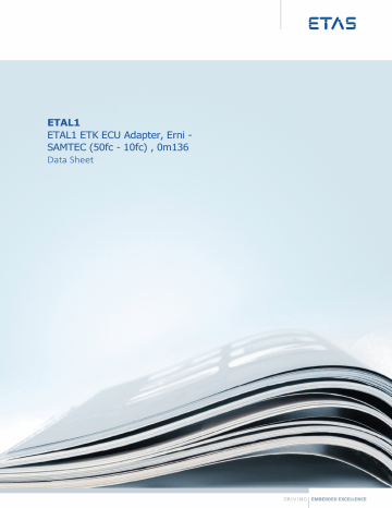 ETAS ETK-S21.1 User's guide | Manualzz