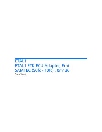 ETAS ETK-S22.0 User Guide | Manualzz