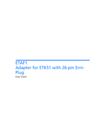 ETAS ETK-S1.1 User Guide | Manualzz