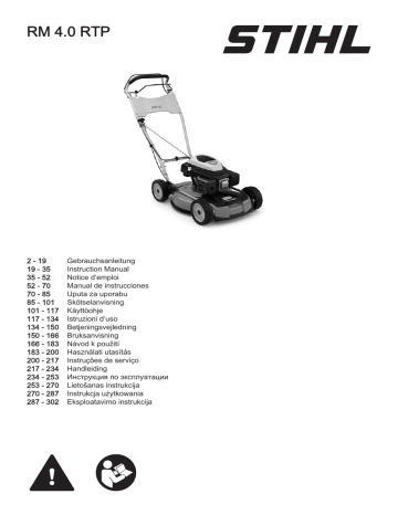 STIHL RM 4.0 RTP instruction manual | Manualzz