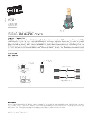 EMG 3-POS NA Toggle Instructions | Manualzz