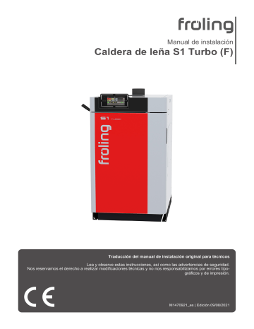 Froling S1 Turbo Guía de instalación | Manualzz
