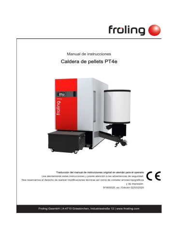 Froling PT4e Instrucciones de operación | Manualzz