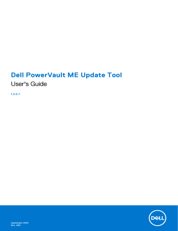 Dell PowerVault ME5084 storage User's guide | Manualzz