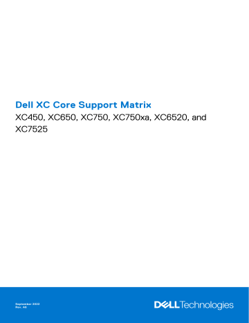 Dell EMC XC Core XC7525 Owner's Manual | Manualzz