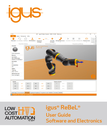 Igus REBEL-4DOF-00 ReBeL cobot User Guide | Manualzz