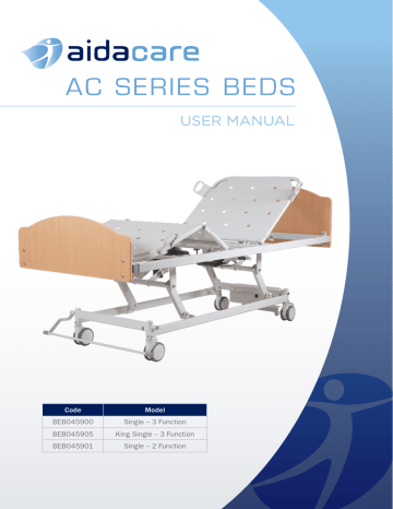 Aspire Aidacare Aged Care Bed Manual | Manualzz