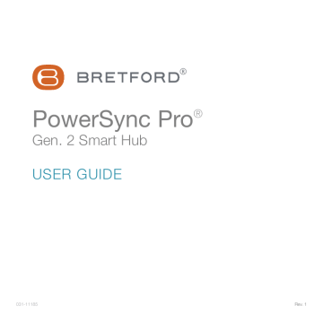 Bretford PowerSync Pro™ User Guide | Manualzz