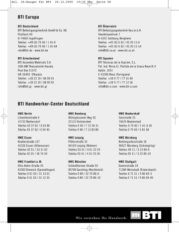 BTI Staubsauger BTI-NTS 20 A User Manual | Manualzz