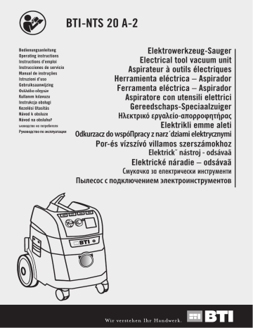 BTI Staubsauger NTS 20 A-2 User Manual | Manualzz