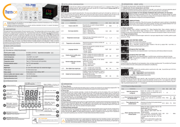 Full Gauge Controls TO-711B Manual | Manualzz