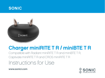 Sonic Radiant miniRITE T R Instructions for use | Manualzz