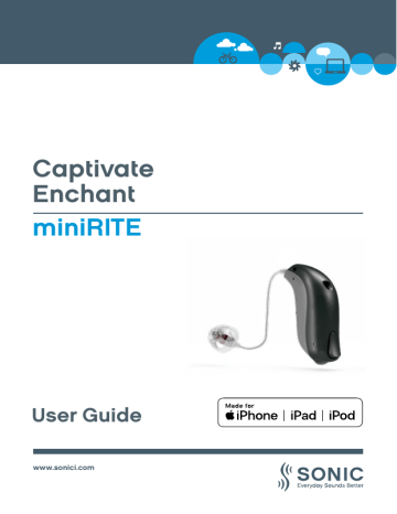 Sonic Enchant miniRITE User Guide | Manualzz