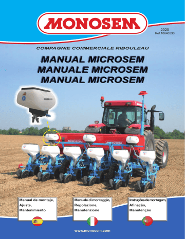 Monosem MICROSEM El manual del propietario | Manualzz