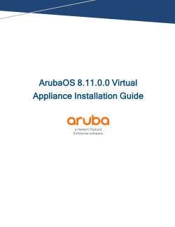 Aruba 9240 - Getting Started, Getting started guide, Reference guide ...