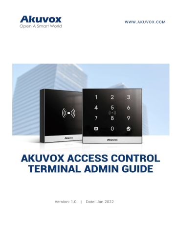 Akuvox A03 User Manual | Manualzz