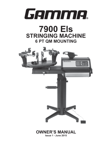 Gamma 7900 ELS 6pt Instructions | Manualzz