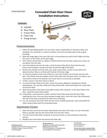 Smith & Locke 5711G Instruction manual | Manualzz