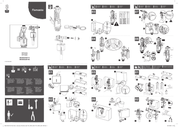 Flomasta Flush Mechanism instruction manual | Manualzz