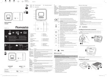 Flomasta Digital Thermostat Instruction manual | Manualzz