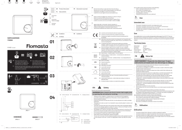 Flomasta Mechanical Thermostat Instruction manual | Manualzz