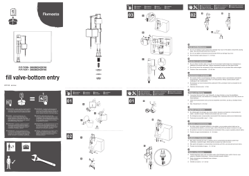 Flomasta Flush Mechanism instruction manual | Manualzz