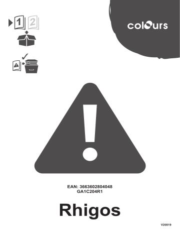 Colours Rhigos instruction manual | Manualzz