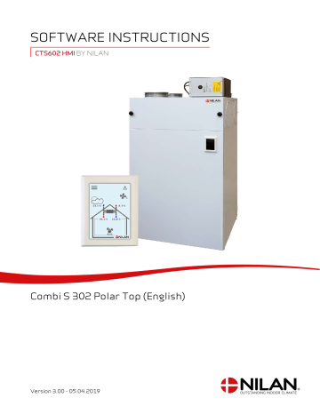 Nilan S24 Combi S 302-Polar-Top Software instructions | Manualzz