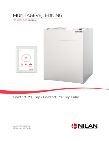 nilan M24 Comfort 350 Top Installationsvejledning | Manualzz