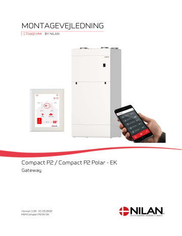 nilan M24 Compact P2 EK Installationsvejledning | Manualzz