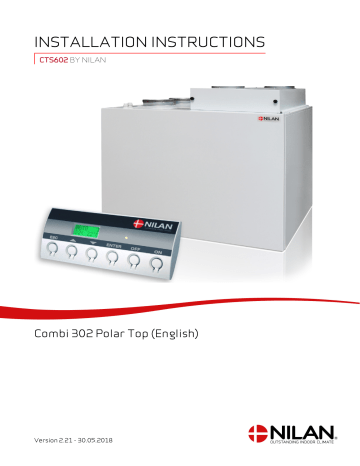 Nilan M21 Combi 302-Polar-Top Installation Instructions | Manualzz