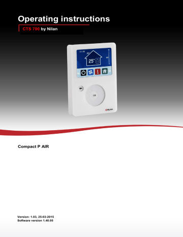 Nilan CTS700 Ver100 BD Compact-P-Air User Manual | Manualzz