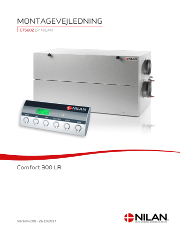 nilan CTS602 Ver 200 Comfort 300LR Installationsvejledning | Manualzz