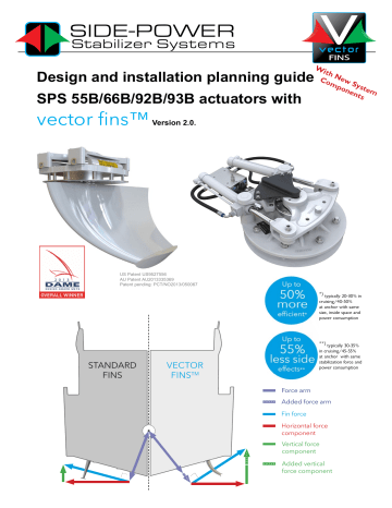 Sleipner SPS94B-240 Stabilizer actuator kit Guide | Manualzz